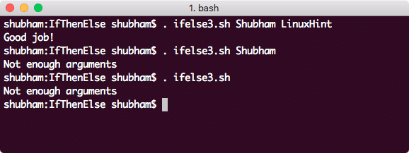 Bash If Then Else Example Linux Hint