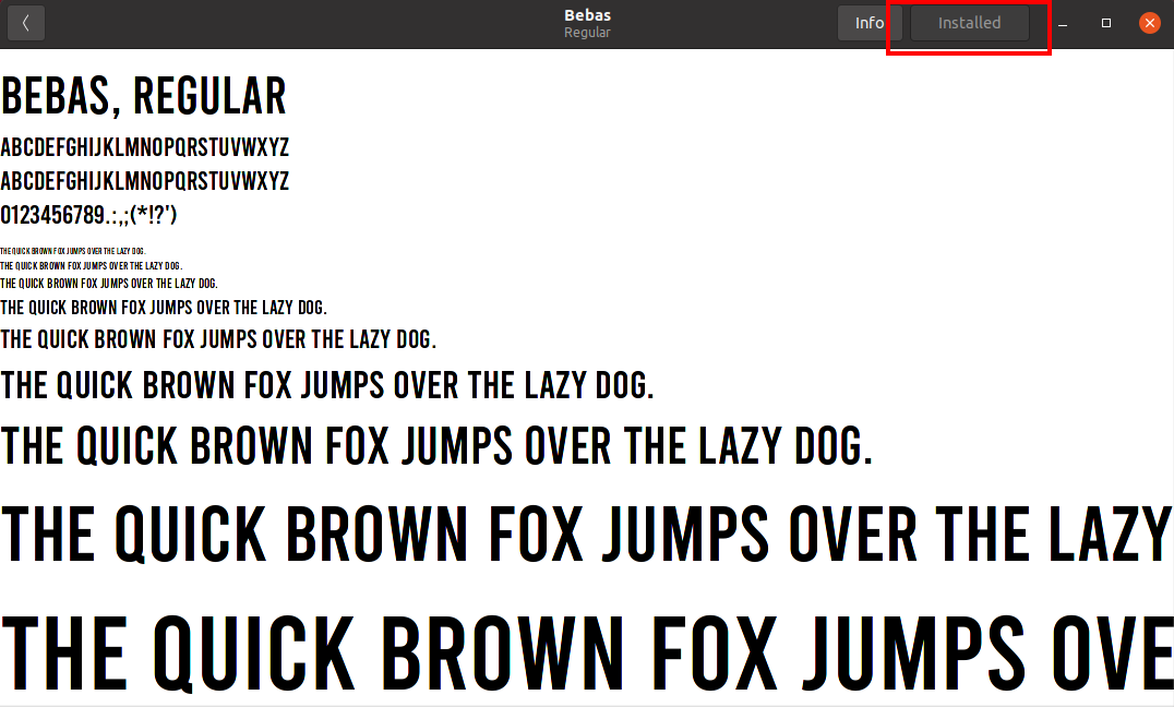 How To Manually Install Fonts In Ubuntu 20