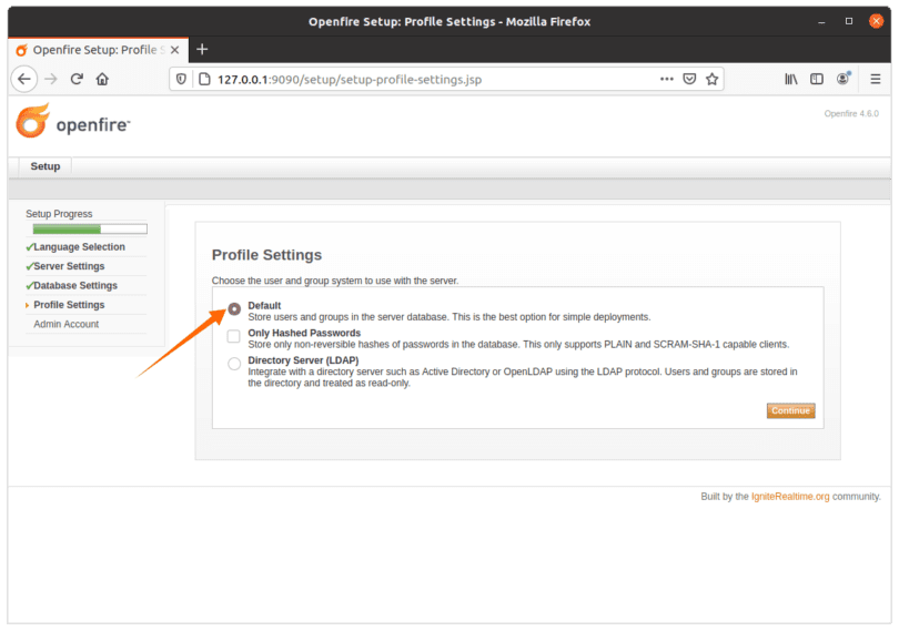 Install And Setup Latest Openfire Real Time Chat Server On Linux