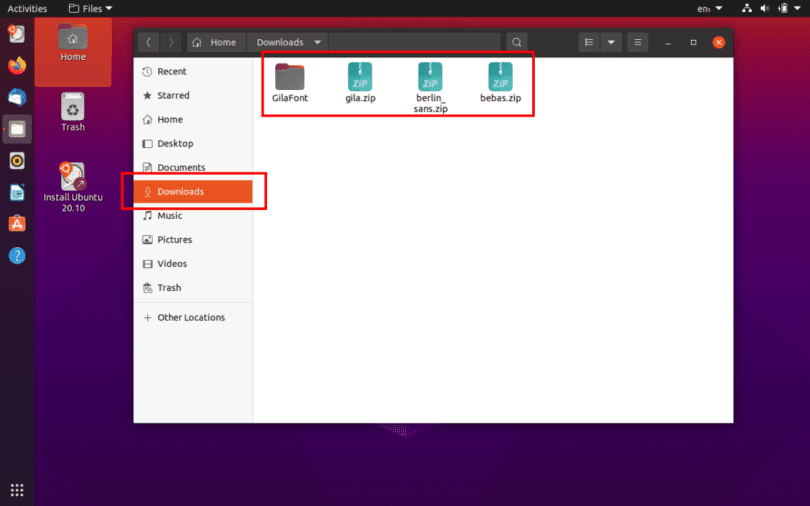 How to Manually Install Fonts in Ubuntu 20