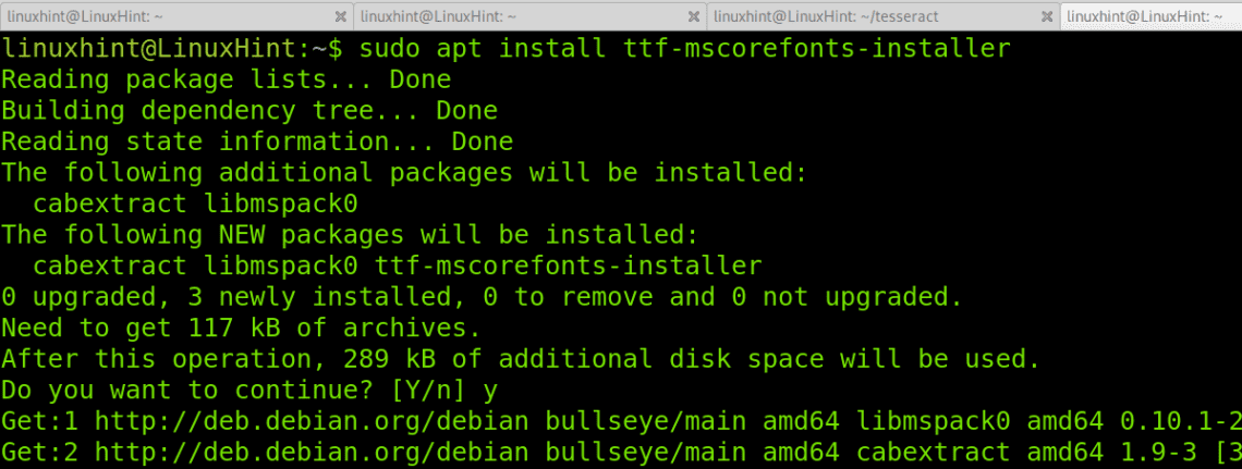 Install Tesseract OCR On Linux