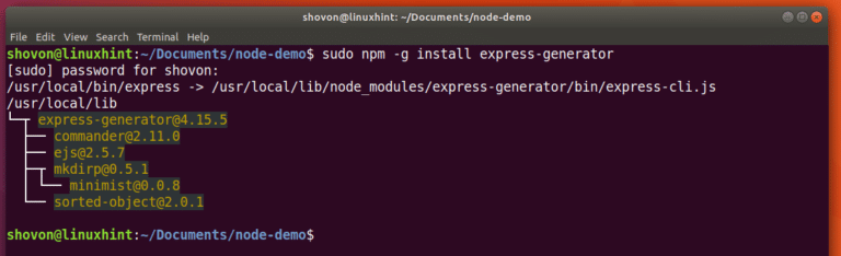 Install NPM NodeJS Package Manager on Ubuntu