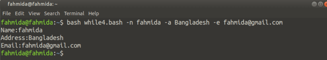 Bash While Loop Examples