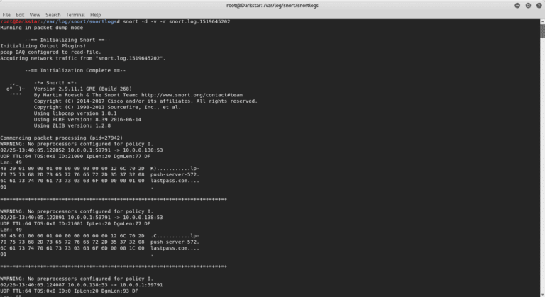 Install Snort Intrusion Detection System Ubuntu