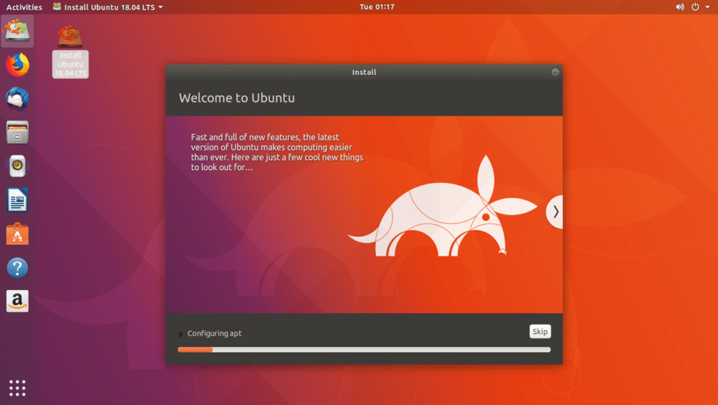 Ubuntu 18.04 LTS Minimal Install Guide - Linux Hint | Li Linguas
