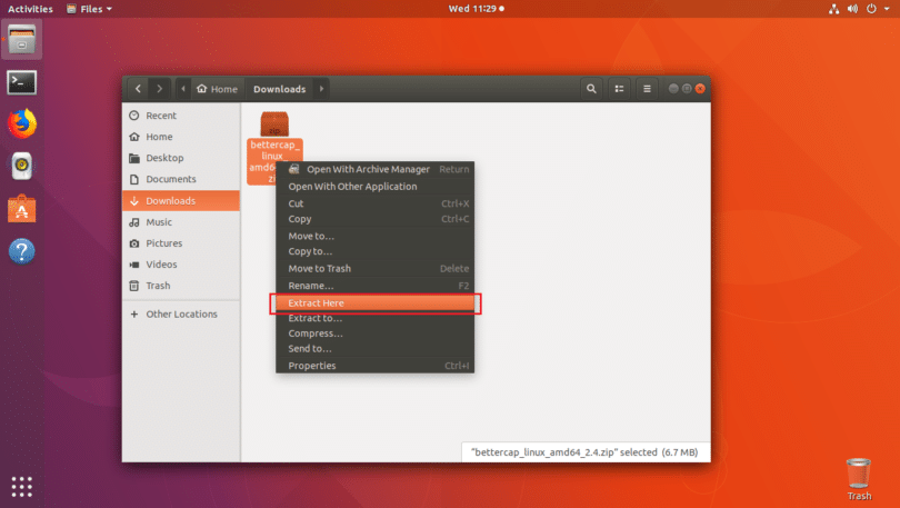 Install Bettercap on Ubuntu 18.04 and use the Events Stream
