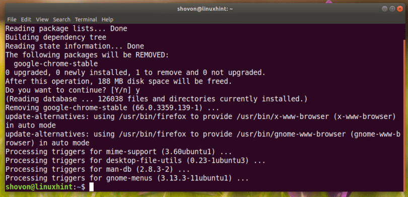 Install Google Chrome on Ubuntu 18.04 LTS