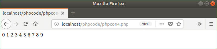 PHP String Concatenation Linux Hint