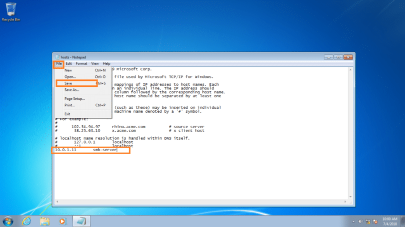 How To Install And Configure Samba Share With Windows And Centos