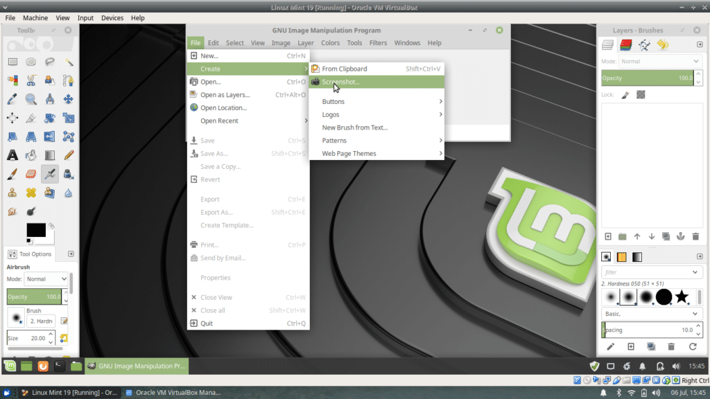 How to Take Screenshots on Linux Mint 19