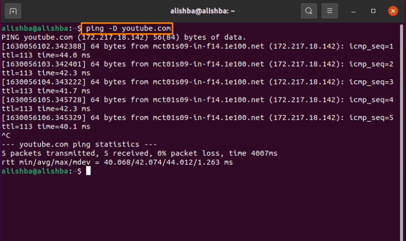 Ping Command Tutorial on Ubuntu
