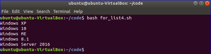 Bash Loop Through A List Of Strings Linux Hint DevsDay ru