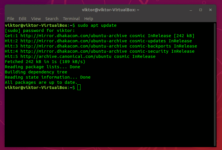 Update Ubuntu Terminal Color Scheme