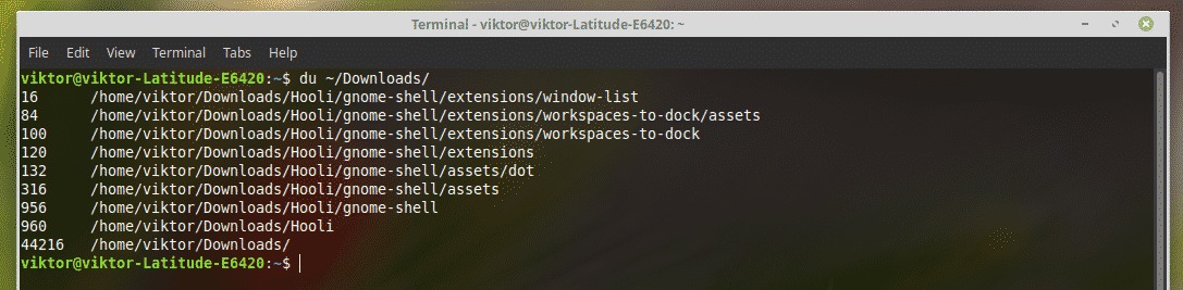 Du Command On Linux Linux Hint