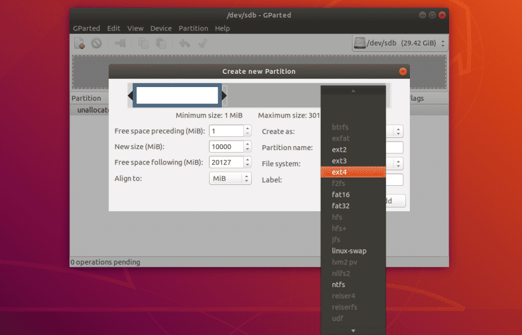 How to use GParted on Ubuntu
