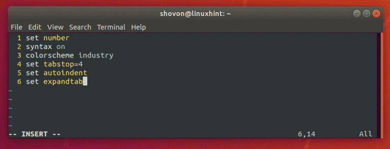 Configure Vim With Vimrc