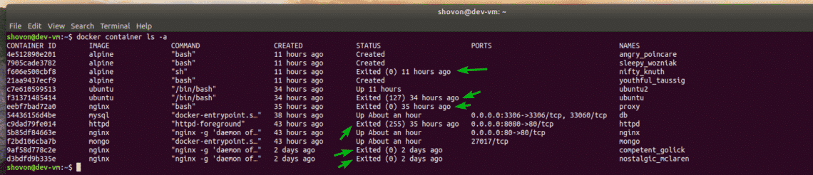 How To List Docker Containers