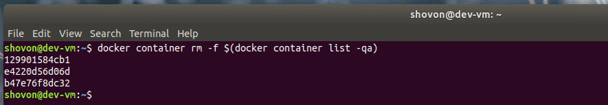 How To Remove All Docker Containers