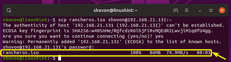 How To Use Linux SCP Command Linux Hint
