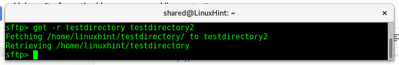 Using Sftp From The Linux Command Line