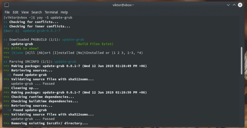 Cómo actualizar GRUB en Arch Linux - Linux Hint | Market tay
