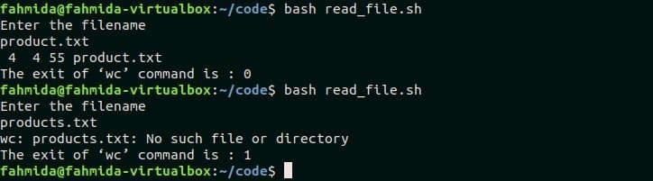 Bash Exit On Error