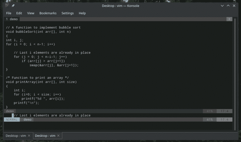 Vim Split Screen-Linux Hint | Mex Alex