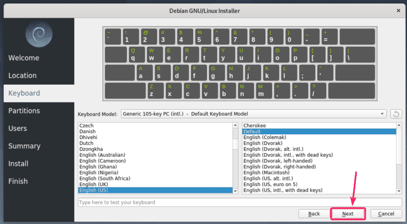 Installing Debian 10