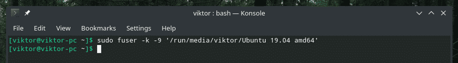 Linux umount Command
