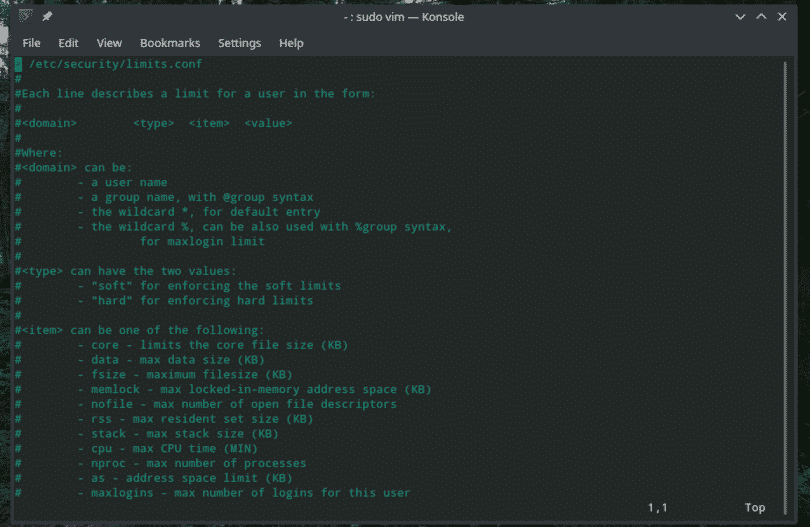 Commande Linux ulimit - Linux Hint | Li Linguas