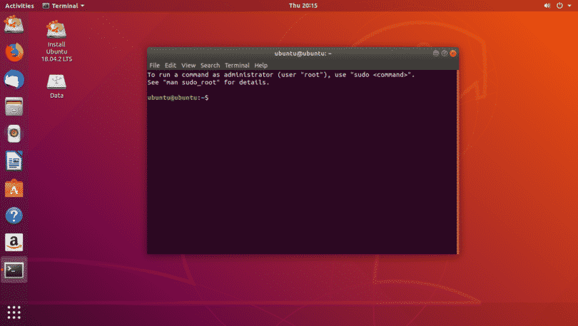 Recover Removed Files from Windows NTFS Drive using Live Ubuntu DVD