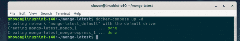 Set Up A Mongodb Server With Docker Linux Hint