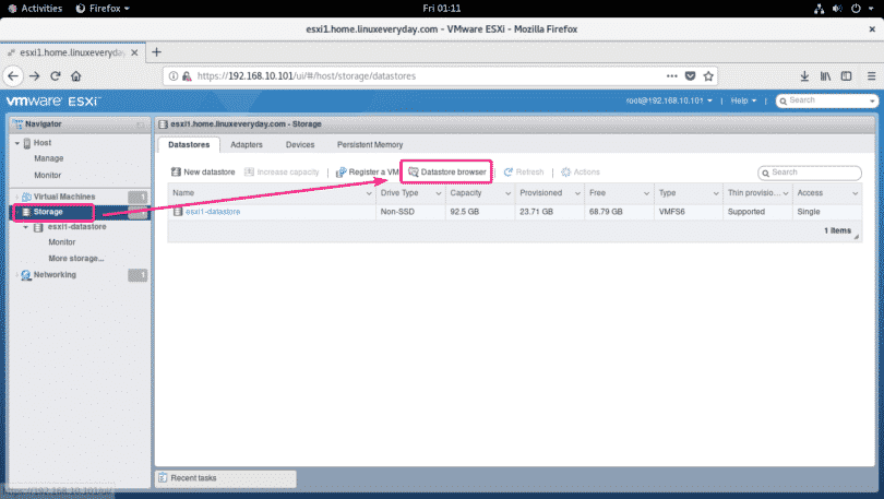 How to Install CentOS 8 on VMware ESXi Server