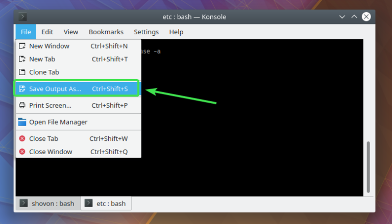 How to Use Konsole Terminal App
