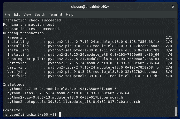 How To Install Python On CentOS 8