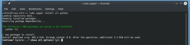 How to Use OpenSUSE Package Manager