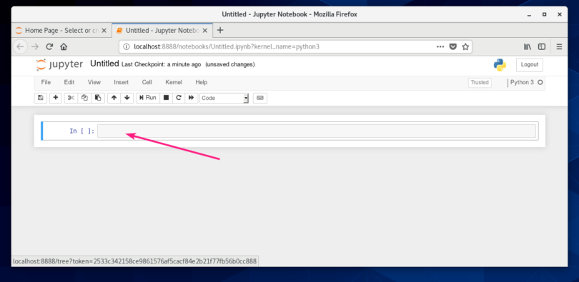 Install and Configure Jupyter Notebook on CentOS 8