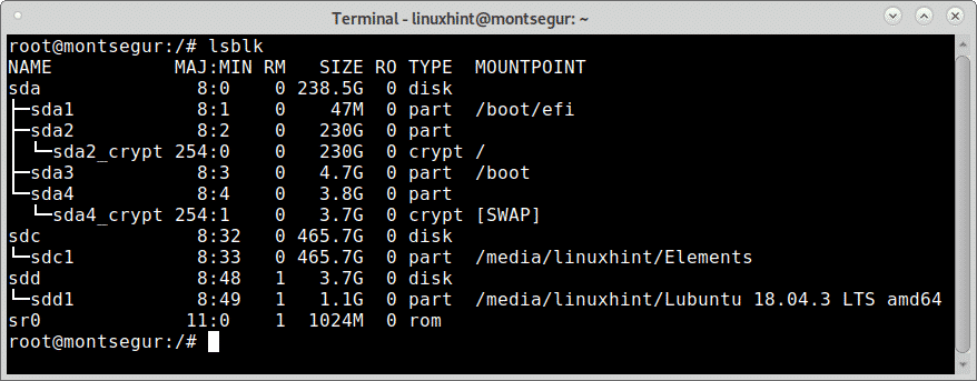 How To List All Linux Disk Devices
