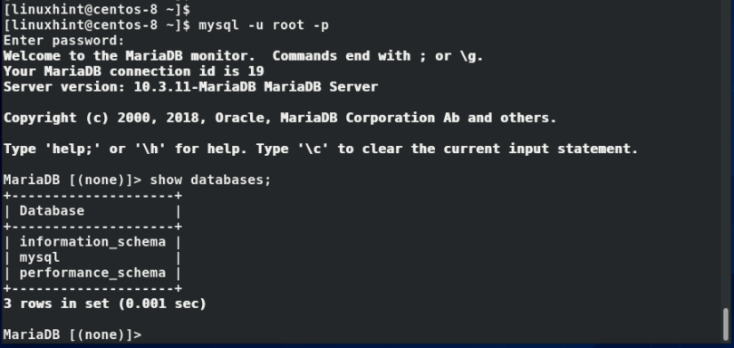 MariaDB Replication on RHEL 8/ CentOS 8