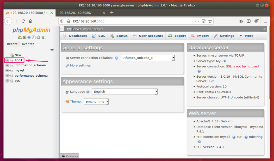 Set up a LAMP server with Docker