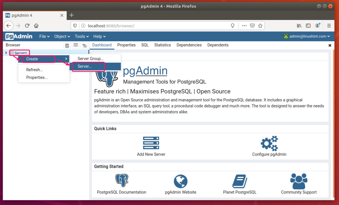 Set Up A Postgresql Server And Pgadmin With Docker