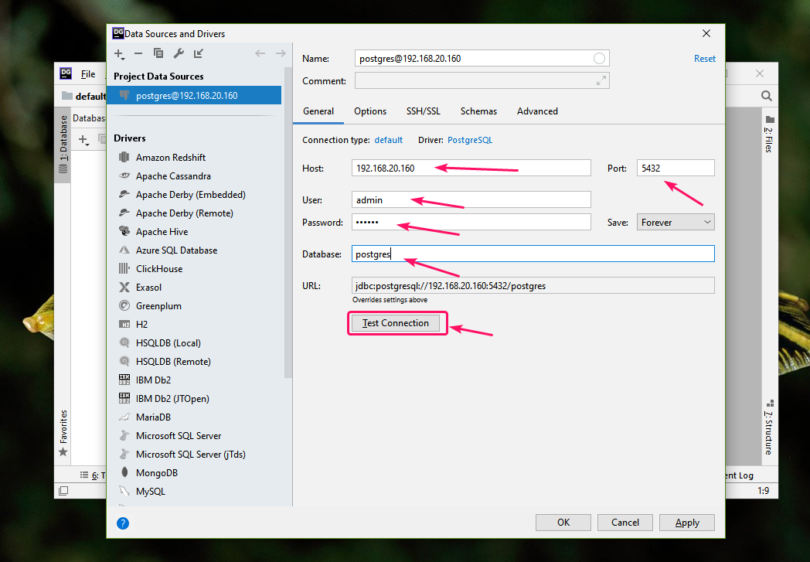 Set up a PostgreSQL server and pgAdmin with Docker