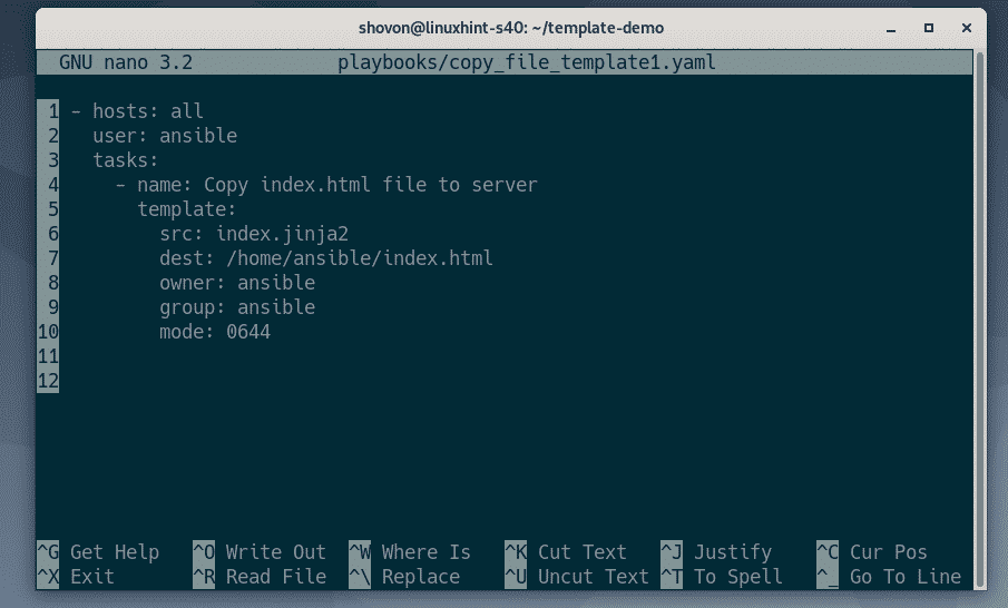 How To Use Ansible Template Module Linux Hint