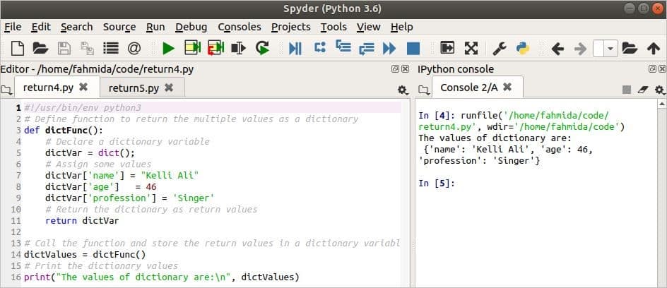 Return Multiple Values From A Python Function DevsDay ru