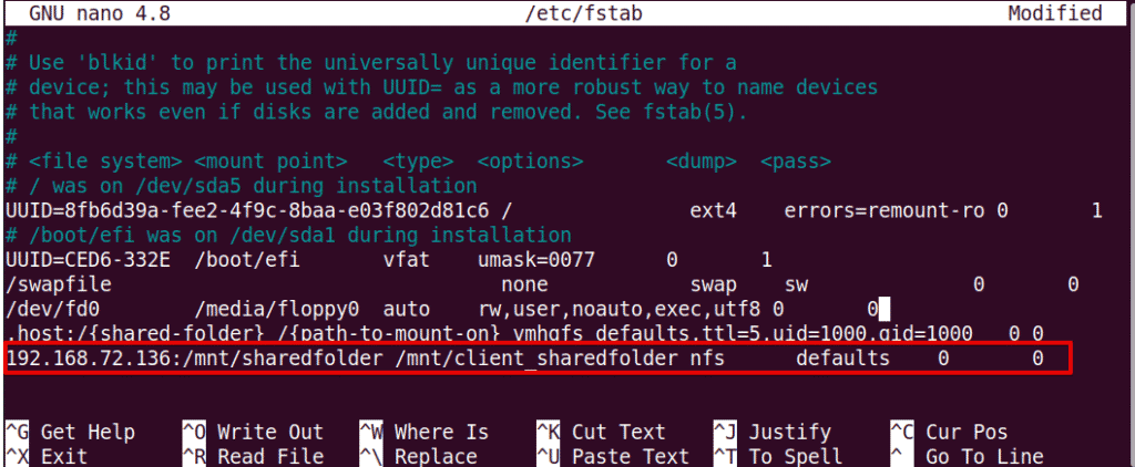 How To Mount NFS File System In Ubuntu 20 04
