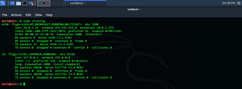 Using Metasploit and Nmap in Kali Linux 2020.1