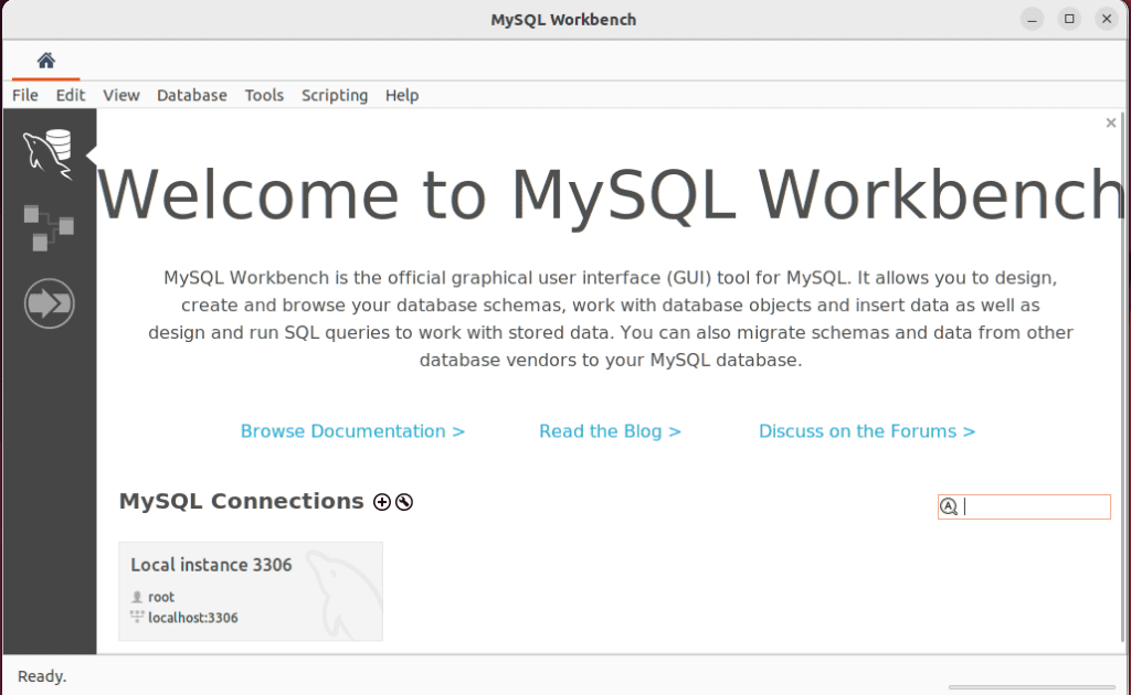 Install MySQL Workbench on Ubuntu 22.04