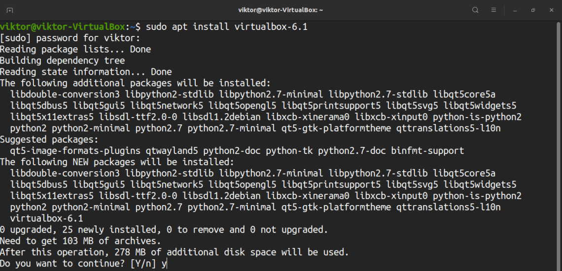 Instalar y utilizar VirtualBox en Ubuntu 20.04 - Linux Hint | Tomas Rosprim