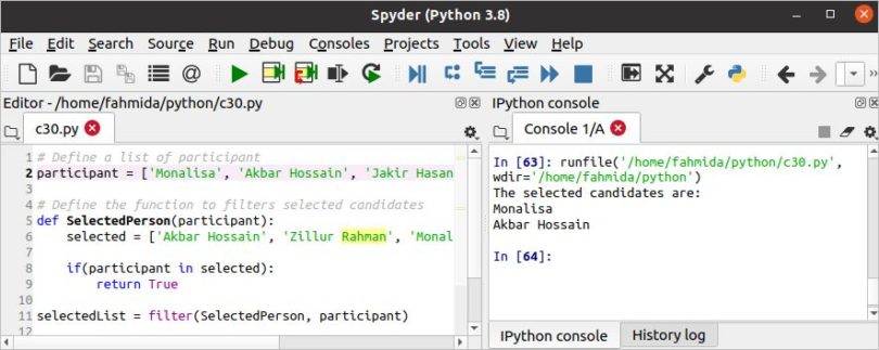 30 python scripts examples – Linux Hint