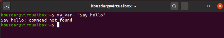 How To Use Variables In Bash